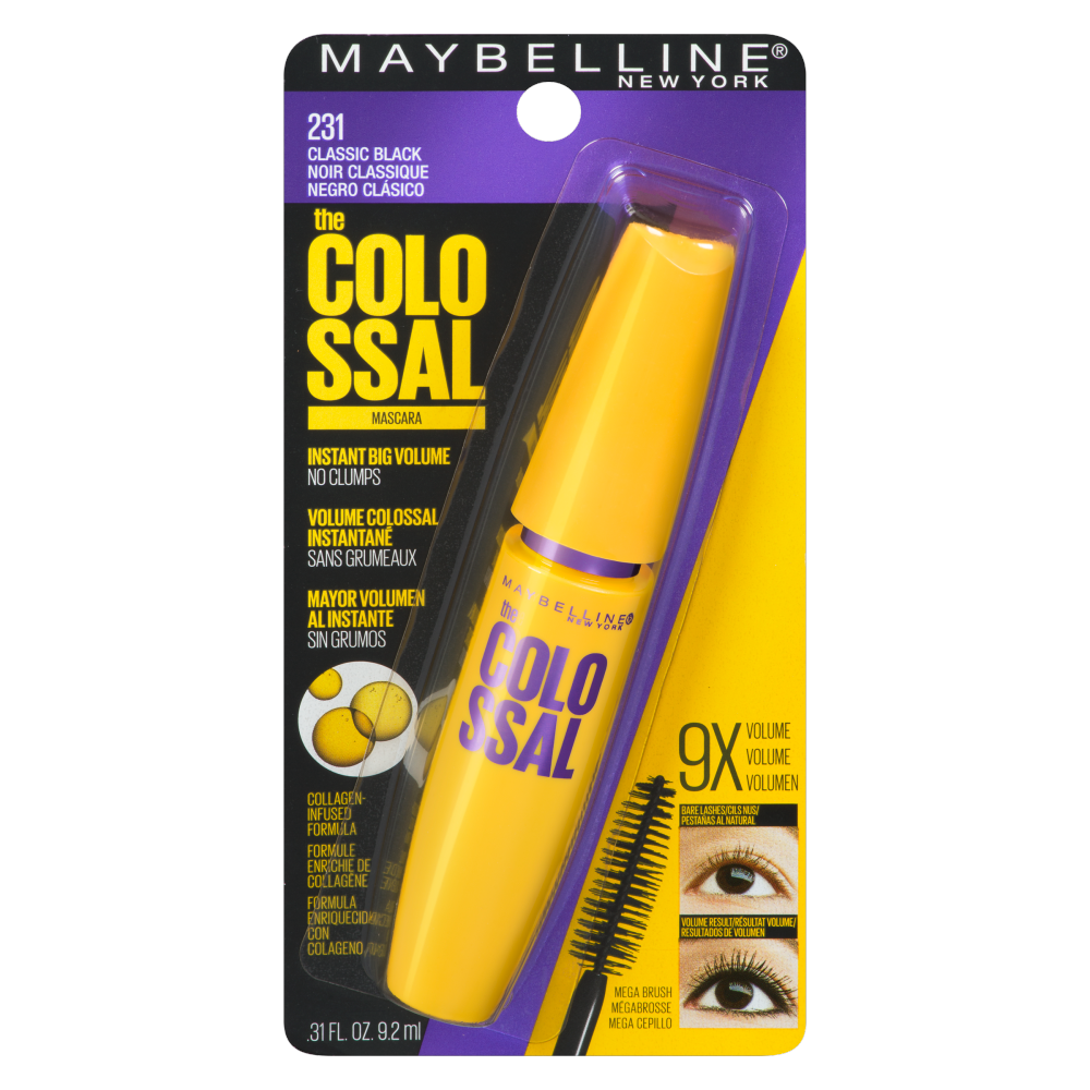 Maybelline New York Volum' Express the Colossal Mascara 231 Classic ...