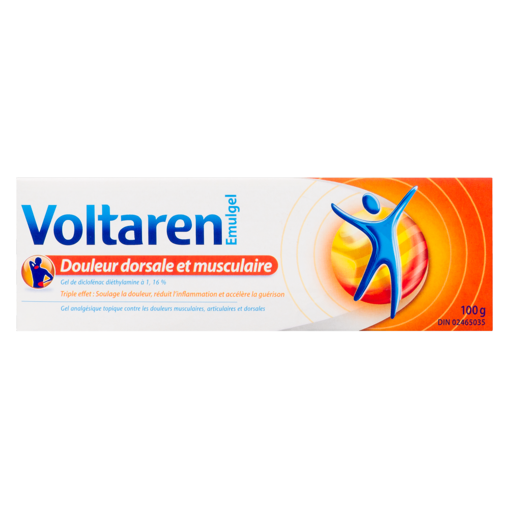 Voltaren Emulgel Back & Muscle Pain 100 g - WeShine.ca | Health ...