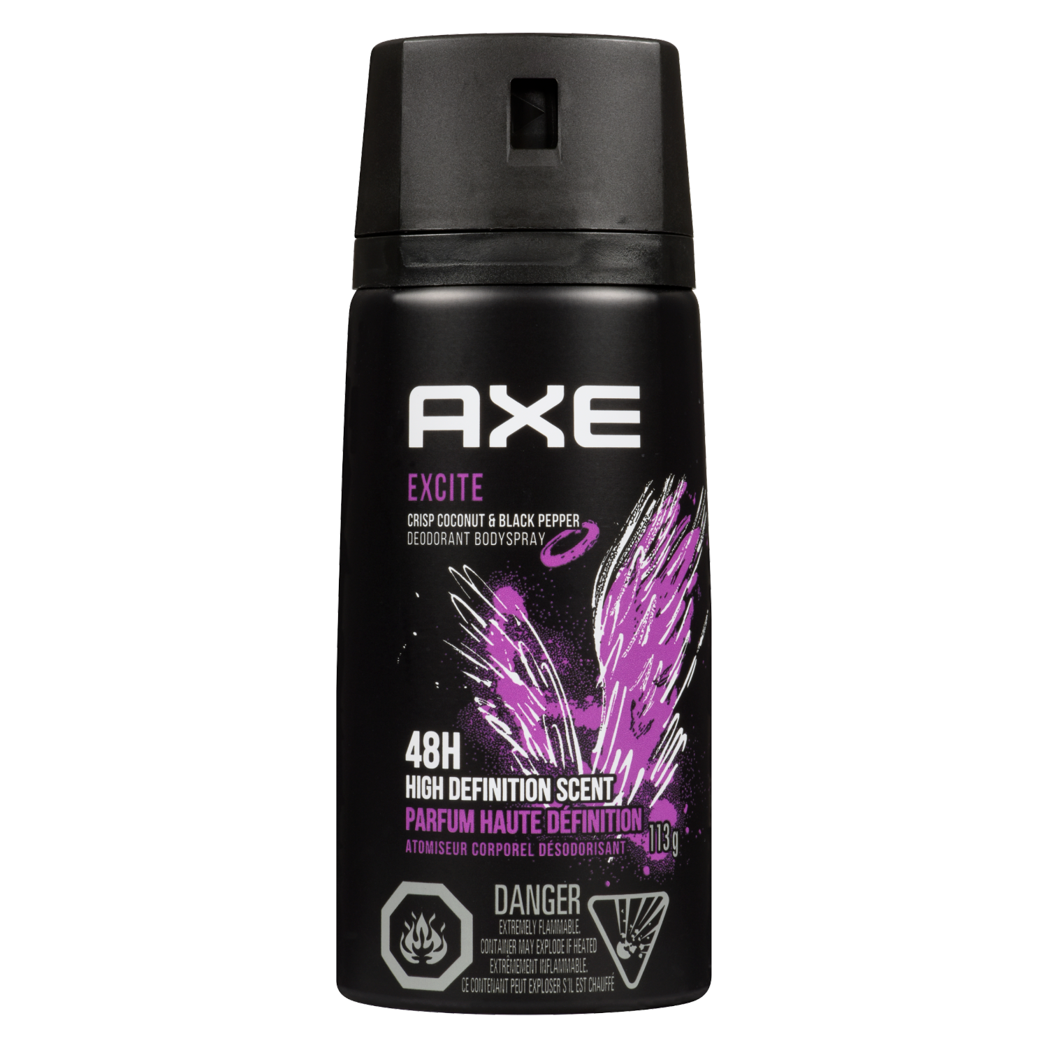 Axe Deodorant Bodyspray Excite Crisp Coconut & Black Pepper 113 g ...