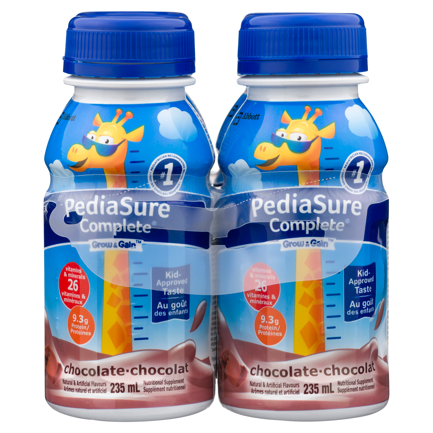 Pedia Sure Complete Grow & Gain Chocolate Nutritional Supplement 235 ml ...
