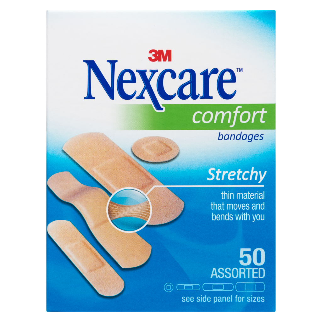 Nexcare Comfort Bandages, 50 Assorted - WeShine.ca | Health & Beauty ...