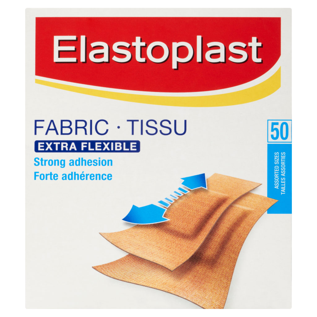 Elastoplast Fabric Extra Flexible, 50 Assorted Sizes - WeShine.ca ...