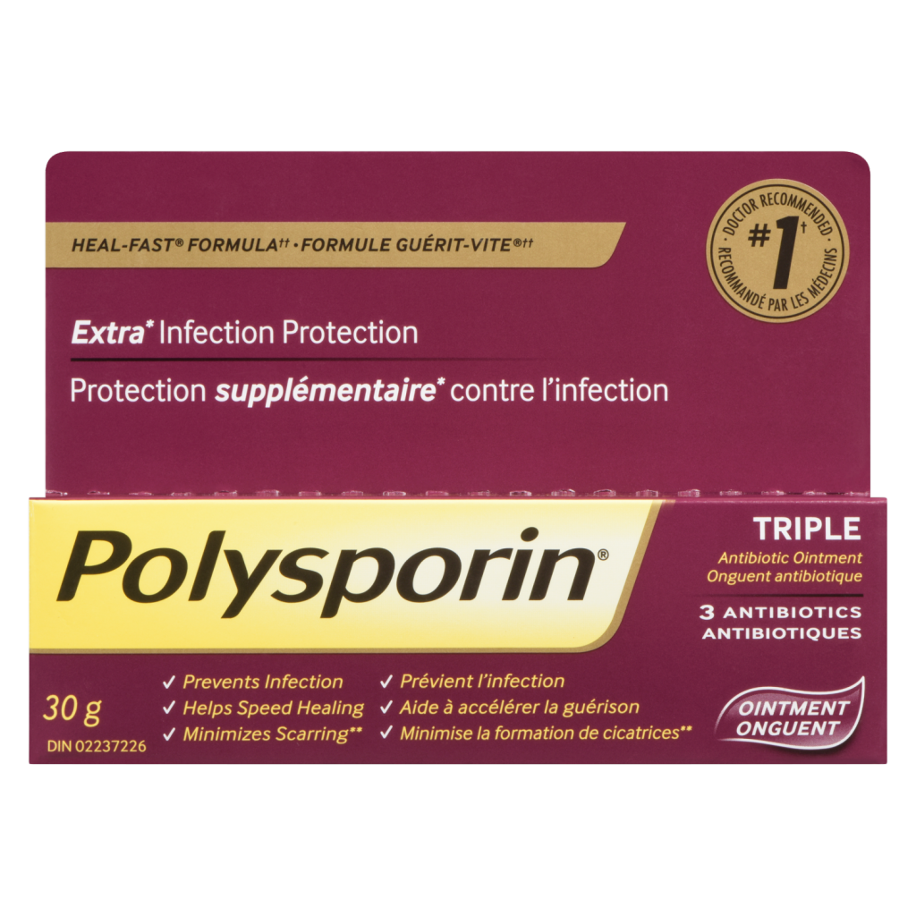 Polysporin Triple Antibiotic Ointment, 30 g - WeShine.ca | Health ...