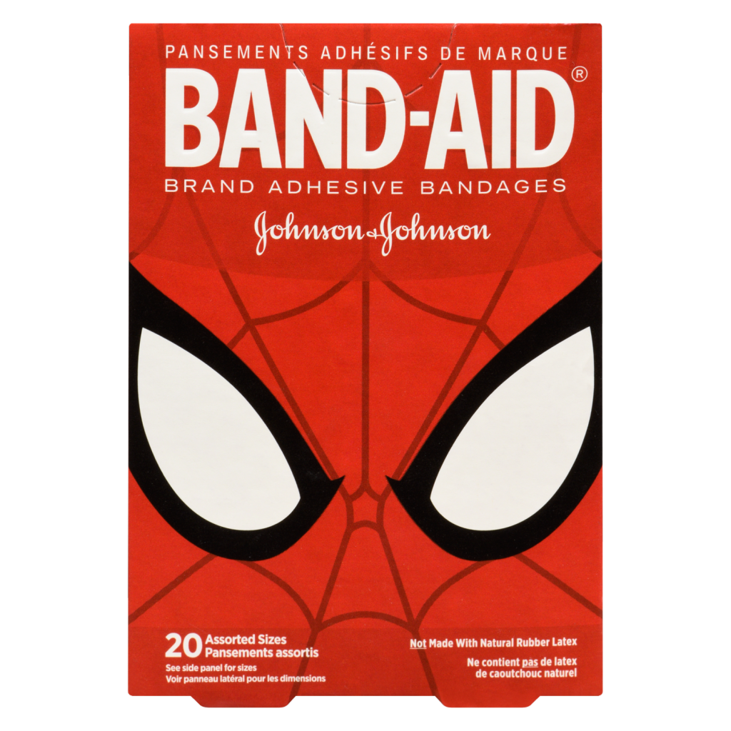 Band-Aid Brand Adhesive Bandages Marvel Ultimate Spider-Man, 20 ...