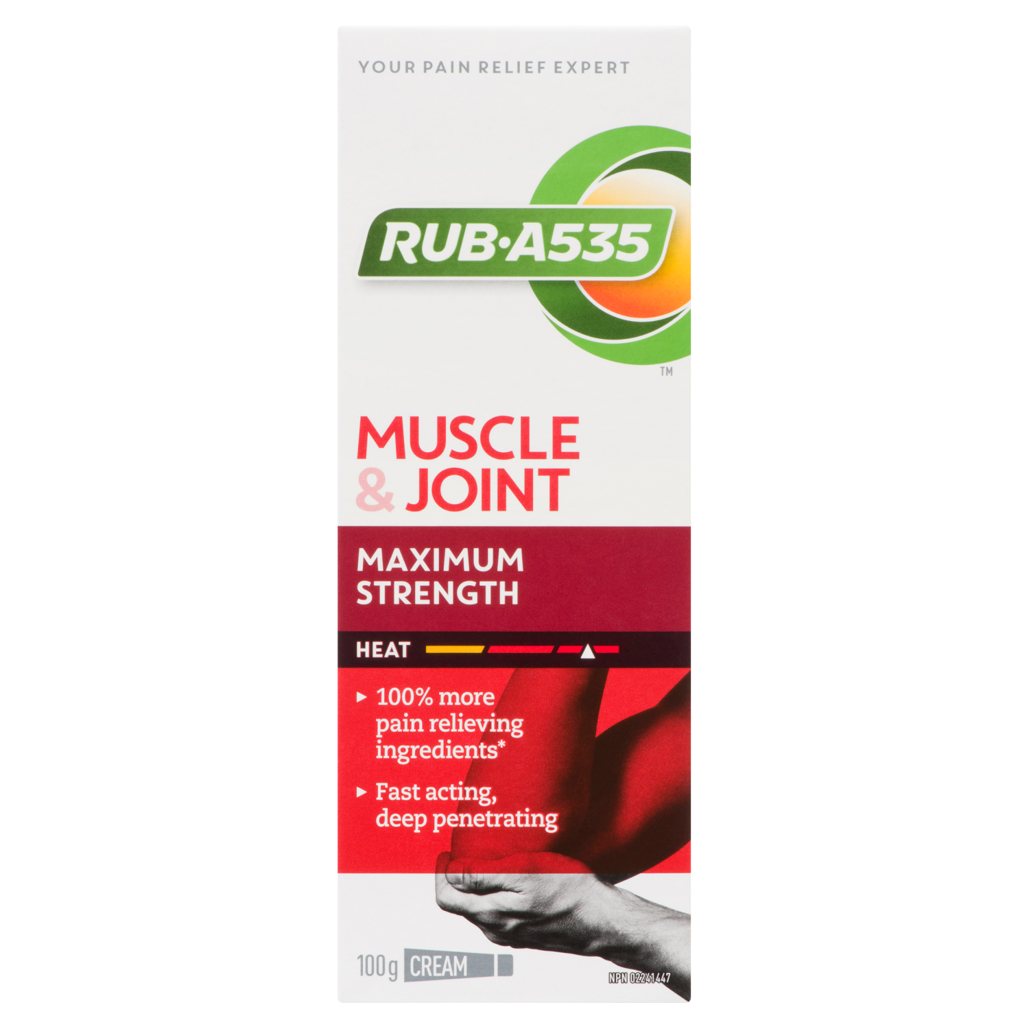 Rub A535 Muscle & Joint Cream Maximum Strength, 100 g - WeShine.ca ...