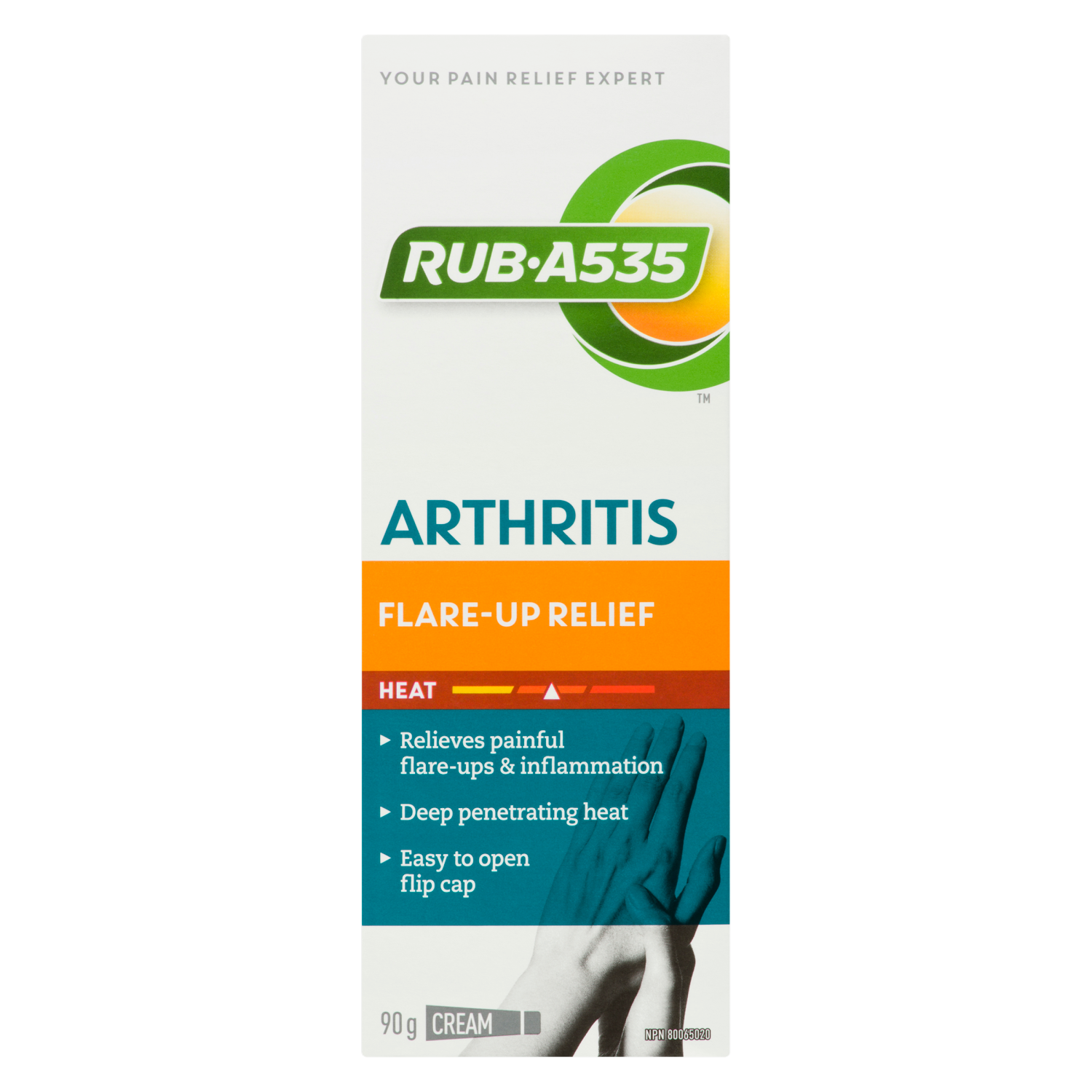 Rub A535 Arthritis Cream Flare-Up Relief, 90 g - WeShine.ca | Health ...
