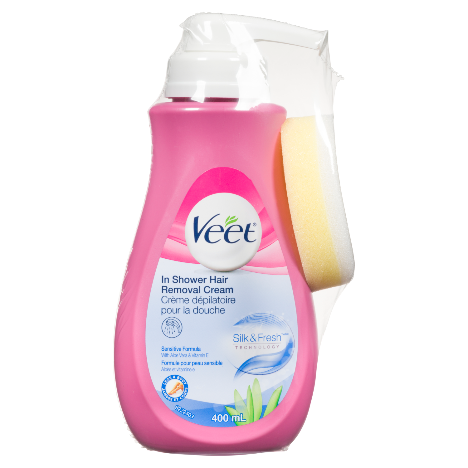 Veet in Shower Hair Removal Cream Sensitive Formula, 400 ml - WeShine ...
