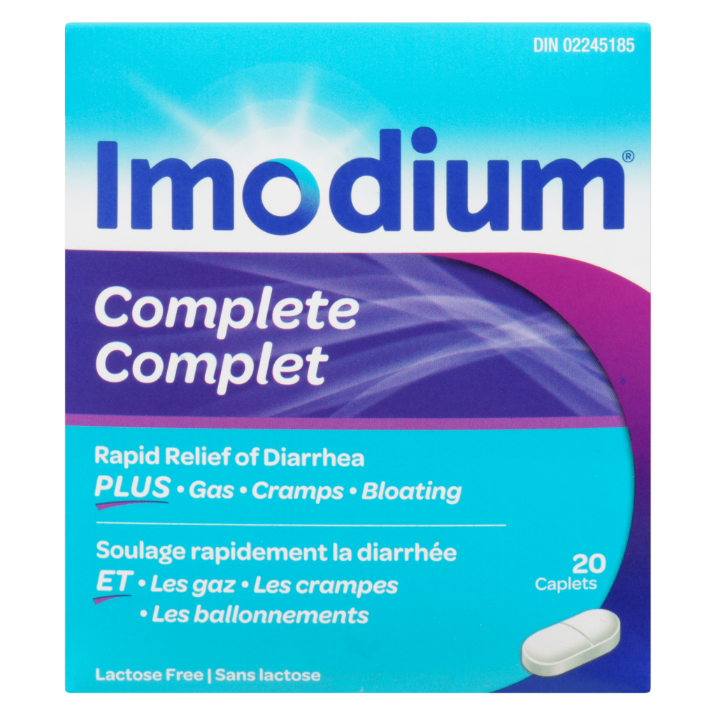 Imodium Complete, 20 Caplets - WeShine.ca | Health & Beauty | Personal ...