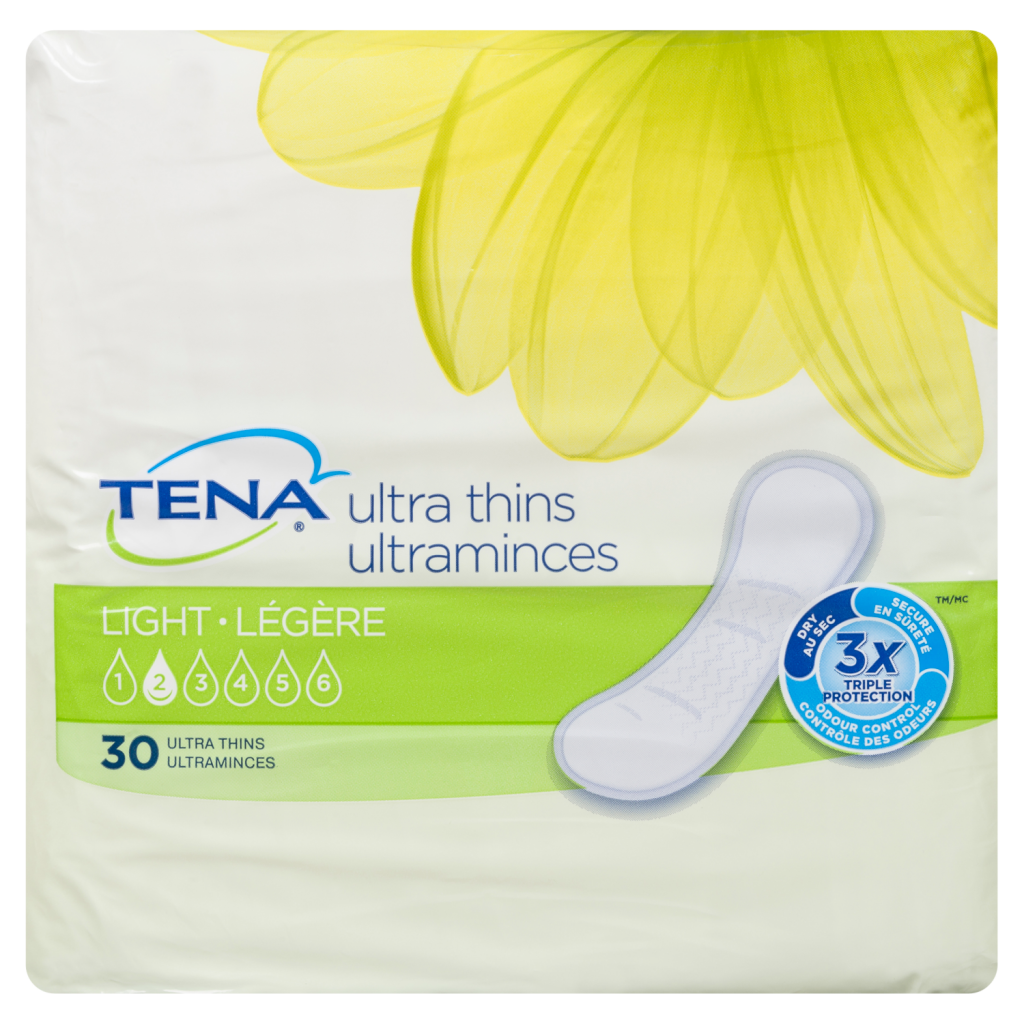 Tena Light Ultra Thins, 30 Count - WeShine.ca | Health & Beauty ...