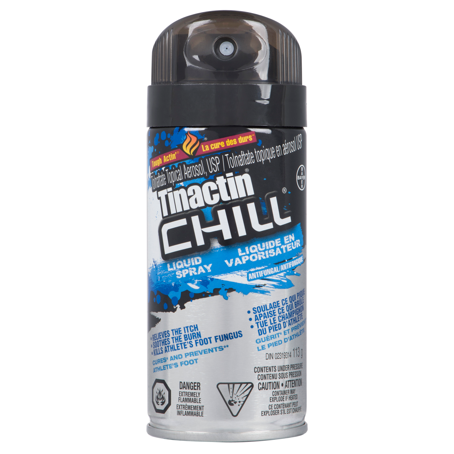 Tinactin Chill Liquid Antifungal Spray, 113 g - WeShine.ca | Health ...