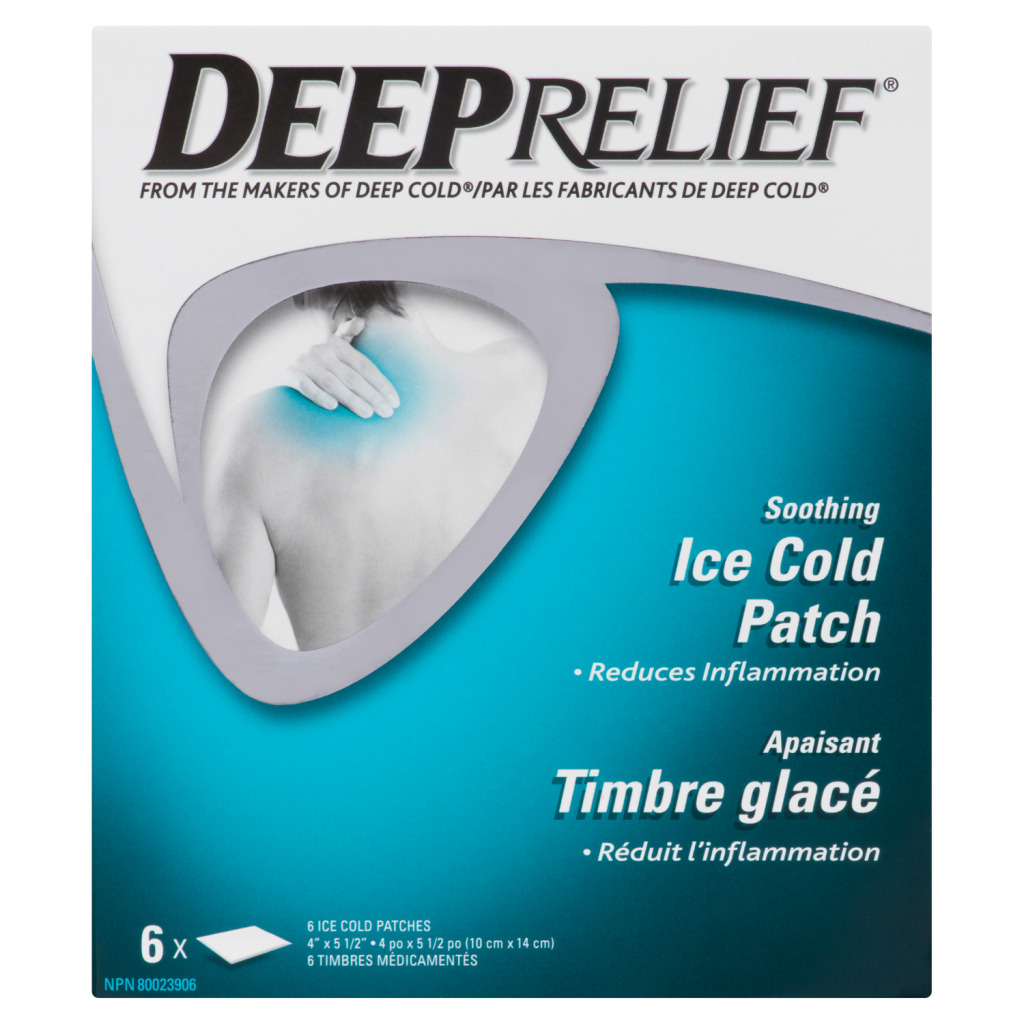 Deep Relief Soothing Ice Cold Patch, 6 Patches - WeShine.ca | Health ...
